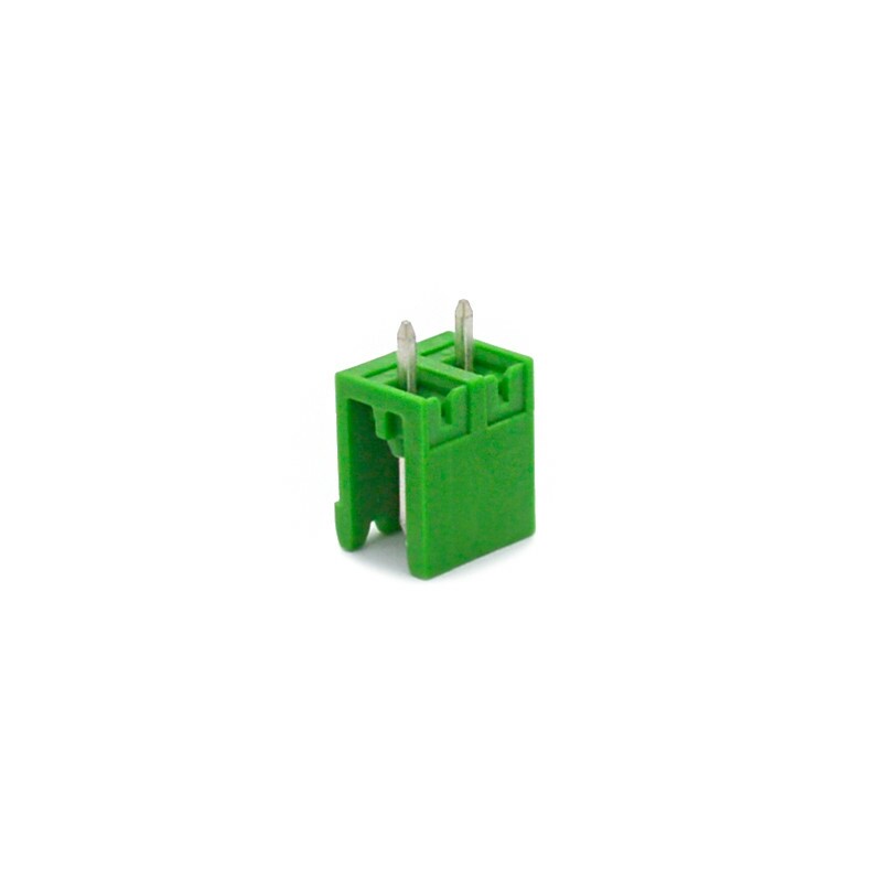 Conector Verde Multipolar STLZ950H Macho 90º (Horizontal) Com as Laterais Abertas - Passo 5,08mm ...