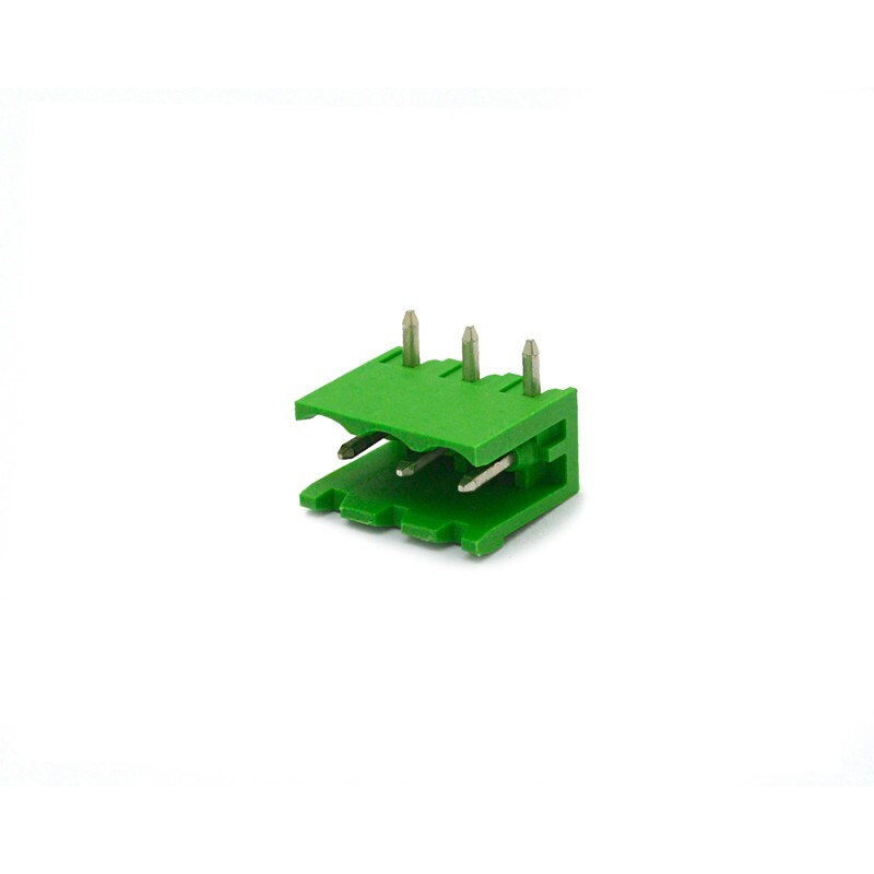 Conector Verde Multipolar STLZ950H Macho 90º (Horizontal) Com as Laterais Abertas - Passo 5,08mm ...