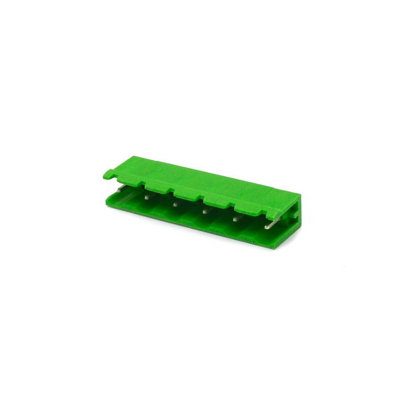 Conector Verde Multipolar STLZ960 Macho 180º (Vertical) Com as Laterais ...