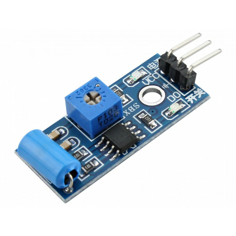 Sensor de Vibração Compatível com Arduino - SW-420 - GC-80