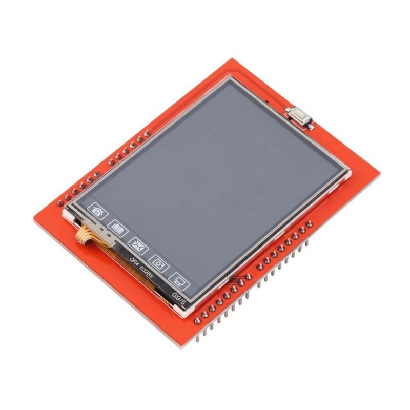 Display LCD TFT 2,4" Touchscreen Compatível com Arduino - GC-221