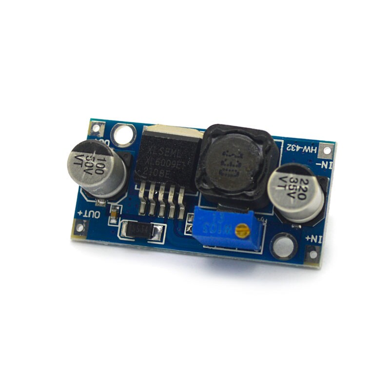 Fonte Regulavel Xl6009 DC-DC 4-35V Step-Up Boost Para Arduino Pic ...