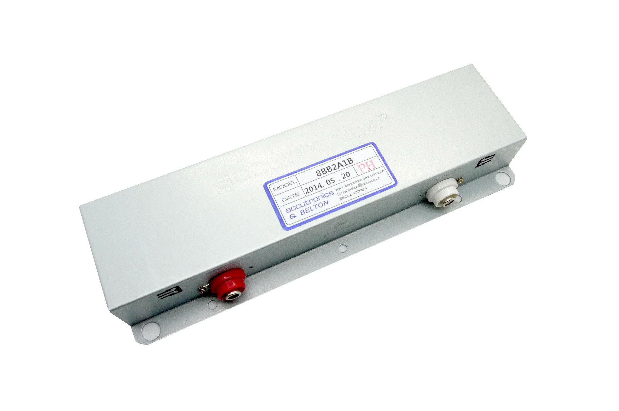 Tanque de Reverb Curto com 3 Molas 8BB2A1B - Accutronics e Belton