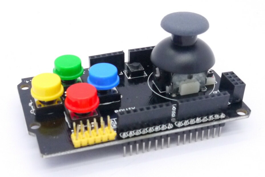 Joystick para Games Shield para Arduino com botões coloridos - GC-05