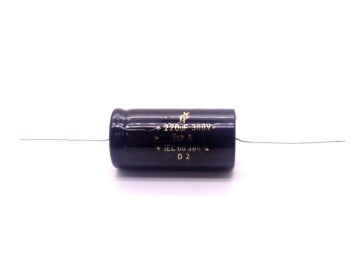 Capacitor Eletrolítico Axial 220uf300V - FeT