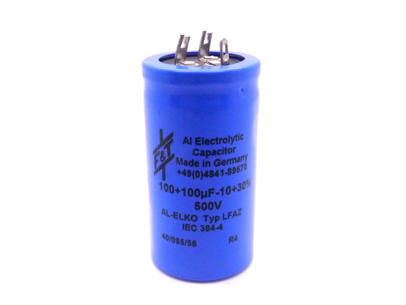 Capacitor Eletrolítico Radial 100uf+100uf500V - FeT