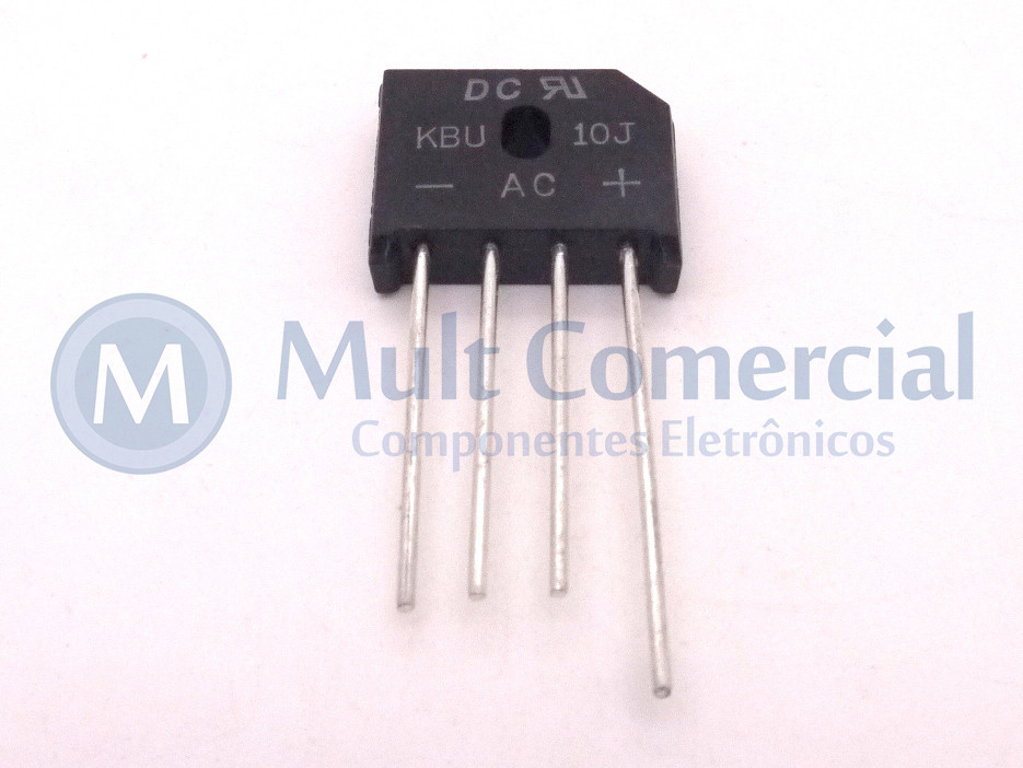 Ponte Retificadora KBU10J 1000V 10A - DC